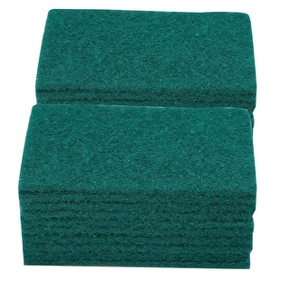 20pcs Scouring Pad Non-Scratch Scouring Sponge 6"x4" Scrub Pad Green 1 ...