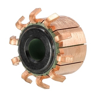 Electric Motor Commutator 10 Gear Teeth 8mm ID 22.5mm OD - Copper - Bed ...