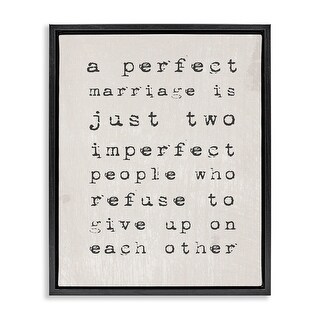 Stupell A Perfect Marriage Floater Frame - Beige - Bed Bath & Beyond ...