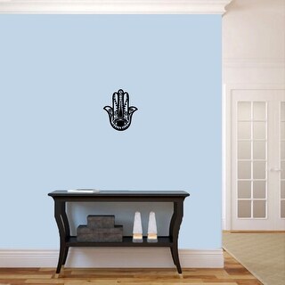 Hamsa Hand Wall Decal (10" x 12") - Bed Bath & Beyond - 13028911