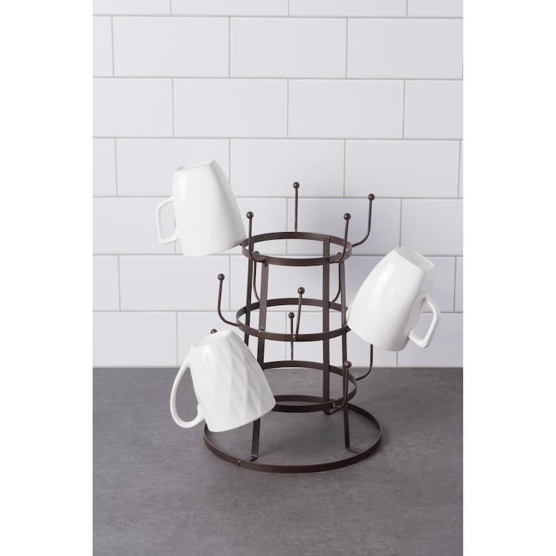Porch & Den Ridgetop Vintage Mug Stand - Overstock - 28530828
