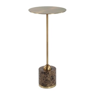 Uttermost Verlin Brass Drink Table - Bed Bath & Beyond - 43092957