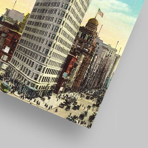 Americanflat - Flat Iron Building Manhatten by Found Image Press - 16 ...