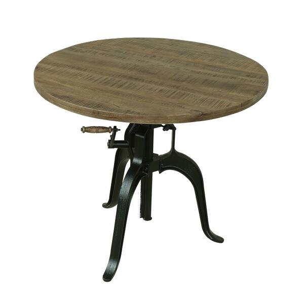 Sienna Adjustable Height Round Dining Table - Bed Bath & Beyond - 34583882