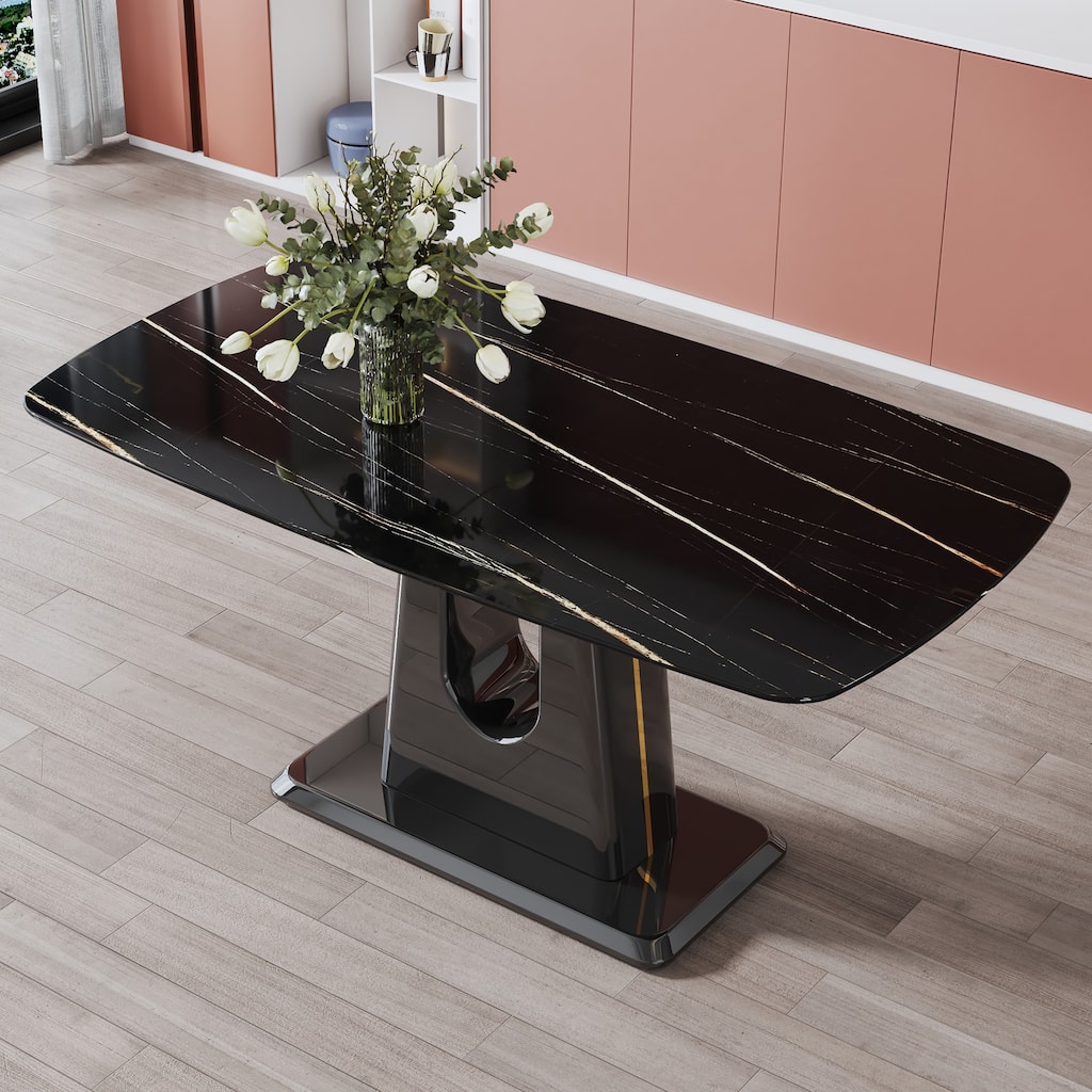Luxurious table Dining table, computer table - Overstock - 40159916