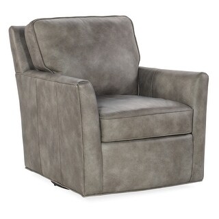 Caylyn Upholstered Swivel Accent Chair, Gray - Bed Bath & Beyond - 40867935