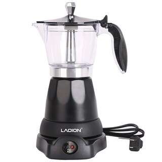 Cuban Coffee Maker, 6 Cup Electric Espresso Coffee Maker, 300ml ...