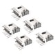 Transformer Bobbin EE35 Vertical 6 w 6 Pin w Ferrite Core Halves 5 Set ...
