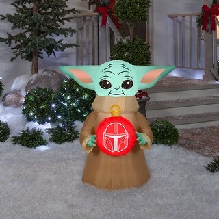 Airblown Inflatable Grogu™ with Ornament - Bed Bath & Beyond - 35460015