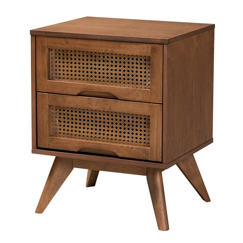 Rina Mid-Century Modern Ash Walnut Finished Wood 3-Piece/ 4-Piece ...