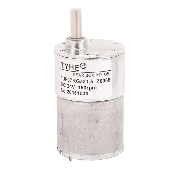 DC 24V 150RPM High Torque Electrical Low Speed Solder Cylindrical Gear ...