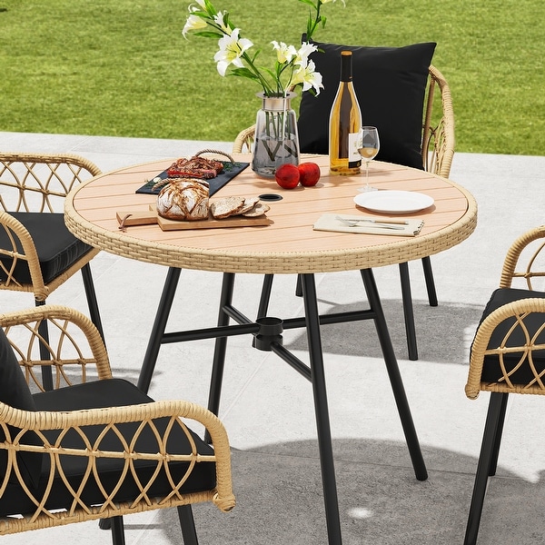 Garden bistro set 4 chairs store