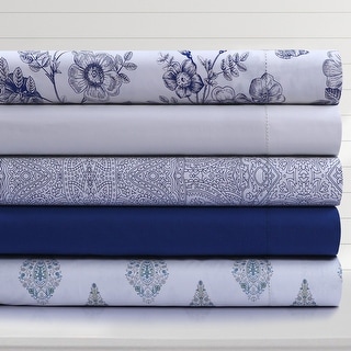 Tribeca Living Organic Cotton 400 Thread Count Percale Extra Deep ...