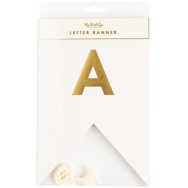 Fancy Letter Banner- - Bed Bath & Beyond - 20495241