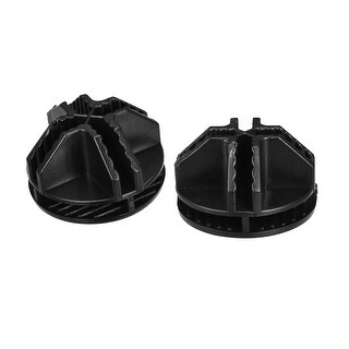 Plastic Wire Cube Connectors, Round Grid Buckle Clip for Shelving - Bed ...