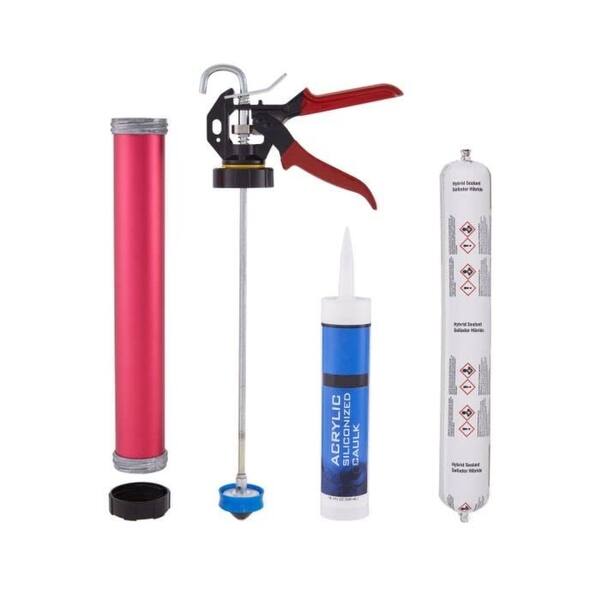 RightHand Sausage Leakproof Caulking Gun for Glue Adhesive and Sealant ...