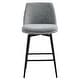 Spruce & Spring Ariel Counter Height Swivel Barstool Set - Bed Bath ...