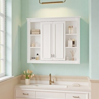 36'' x 28'' Medicine Cabinet,Wall Mounted Bathroom Storage Cabinet ...