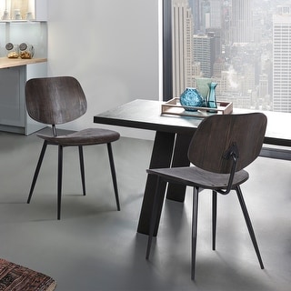 Miki Mid-Century Wood Dining Chairs - Set of 2 - Bed Bath & Beyond ...