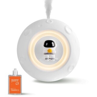 White Astronaut Wall Diffuser with LED Night Light - Bed Bath & Beyond ...