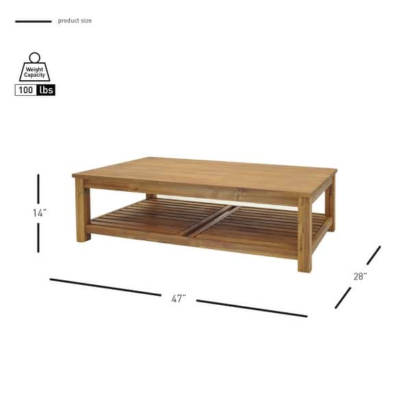 NPD Furniture Tiburon Coffee Table - Bed Bath & Beyond - 27733430