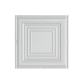 FASÄDE Art Deco Decorative Vinyl 2ft x 4ft Glue Up Ceiling Panel in ...