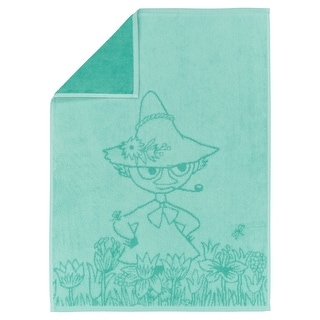 Moomin by Arabia Hand Towel 20x27.5in Snufkin Mint - 20 x 27.5" - Bed ...
