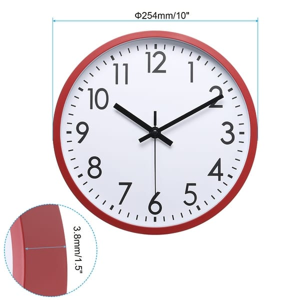 numbers wall clock