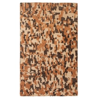 ECARPETGALLERY Hand-knotted Tangier Light Brown Wool Rug - 4'11 x 7'8 ...