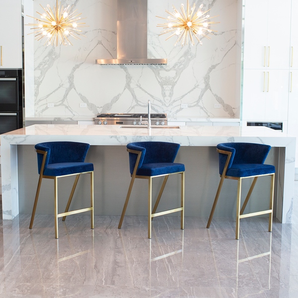 Gold brass bar stools store