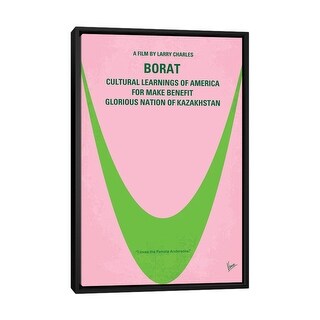 iCanvas "Borat Minimal Movie Poster" by Chungkong Framed Canvas Print ...