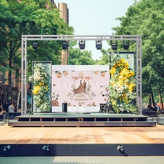 3 Pack 10x10x100cm Square Box Truss Trussing Segment Kit for Tent ...