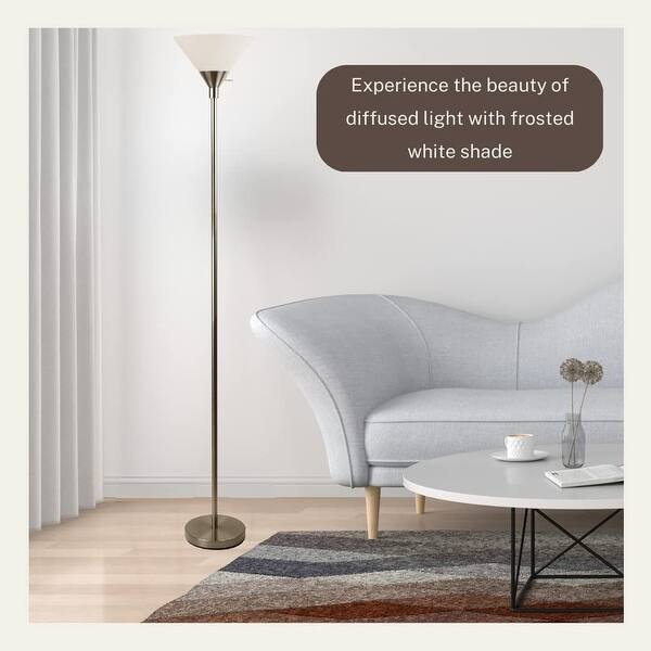 diffused light floor lamp