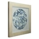 HUJI Blue Shattered Porcelain Shadow Box Wall Decor - Bed Bath & Beyond ...