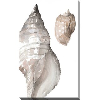 "Tonal Shell I" Print on Canvas - Bed Bath & Beyond - 36038571
