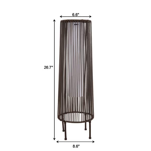 2 Pack Outdoor Solar Light Floor Lamps - Bed Bath & Beyond - 40217578
