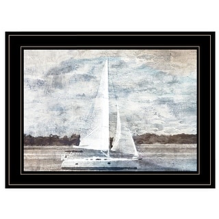 Sailboat On Water 3 Black Framed Print Wall Art - Bed Bath & Beyond ...