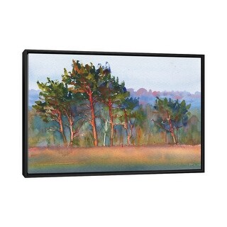 iCanvas "Trees In The Field" by Samira Yanushkova Framed - Bed Bath ...