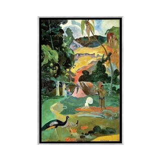 iCanvas "Matamoe (Landscape with Peacocks), 1892" by Paul Gauguin ...