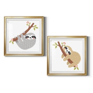 Grey Sloth Premium Framed Print - Ready to Hang - Bed Bath & Beyond ...