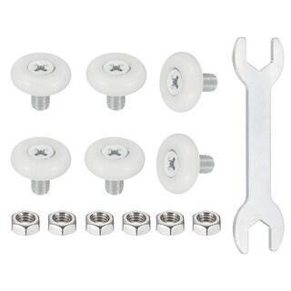 Drawer Rollers Wheel Cabinet Positioning Sliding with Screw Wrench for ...