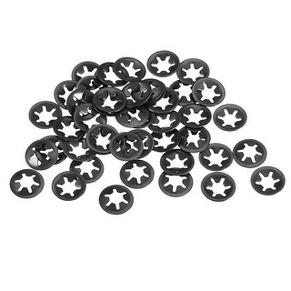Starlock Washers ,M5x12 Internal Tooth Clips Fasteners Kit ,Pack of 45 ...