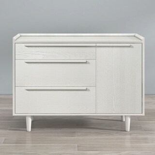 Modern Sideboard with 3 Drawers Storage Cabinet Entryway Floor ...