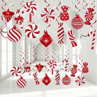 Peppermint Candy Christmas Ceiling Decorations - Bed Bath & Beyond ...