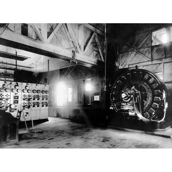 Electricty Westinghouse Ac Generator The WorldS First Single-Phase Ac ...
