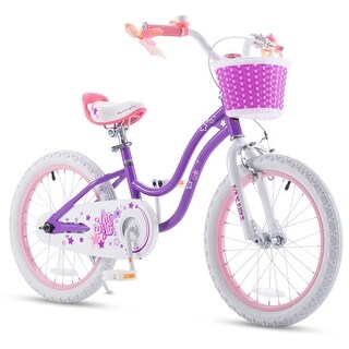 Stargirl Kids Bike Girls 18 Inch Children's Bicycle with Basket for Age ...