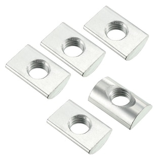 M8 Half Round Roll-in Nut for 4040 Series Aluminum Profile 5pcs - Half ...