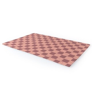Schatzi Brown Alice Check Mauve Area Rug - Bed Bath & Beyond - 40124372