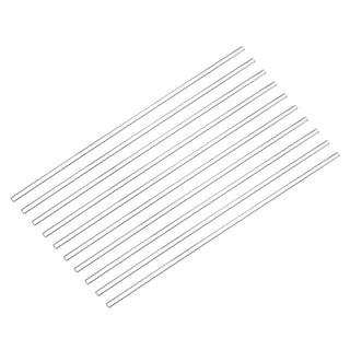 Acrylic Round Rod,6mm x 12-inch Clear,Solid Plastic PMMA Bar Stick ...