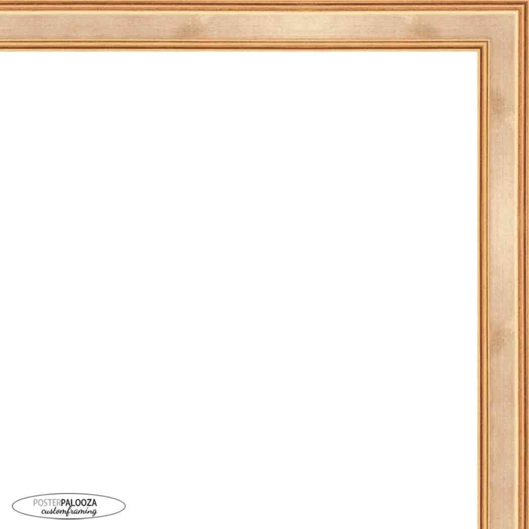 thin gold poster frames